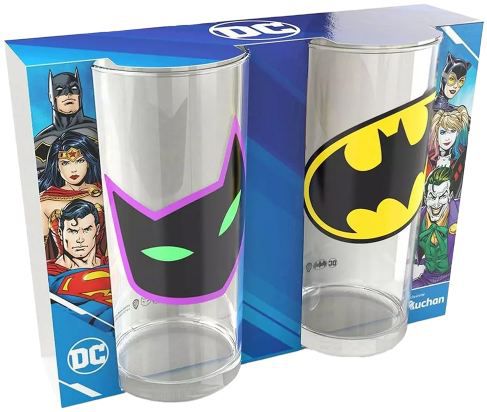 🥤 2er Sets DC Comics Trinkgläser mit Superman & mehr ab 3,99€ (statt 8€)