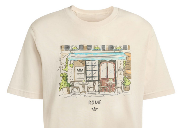 adidas Paint Rome oder Paris Herren T-Shirt für je 21,99€ (statt 27€)
