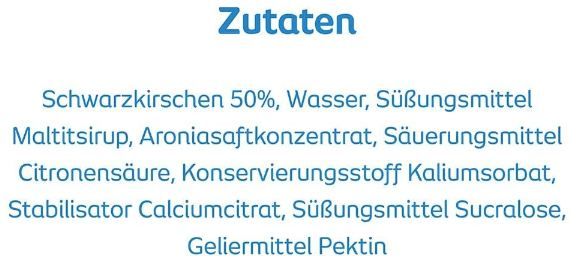 🍒 Schwartau Extra Zero Schwarzkirsche, 280g ab 1,88€ (statt 3€)