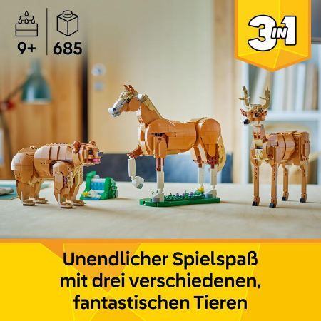 🐎 LEGO 31166 Creator 3in1 Prächtiges Ross Set für 30,59€ (statt 36€)