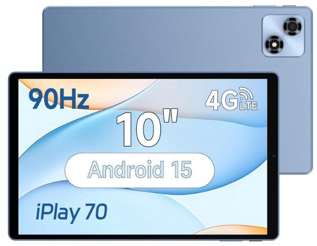 🕹️ ALLDOCUBE iPlay 70 - 10 Zoll Tablet mit 1280 x 800 IPS & 90Hz für 79 ...