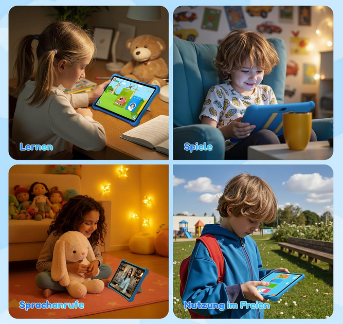 📑 ALLDOCUBE Kinder Tablet 10 Zoll Android 15 für 69,99€ (statt 120€)