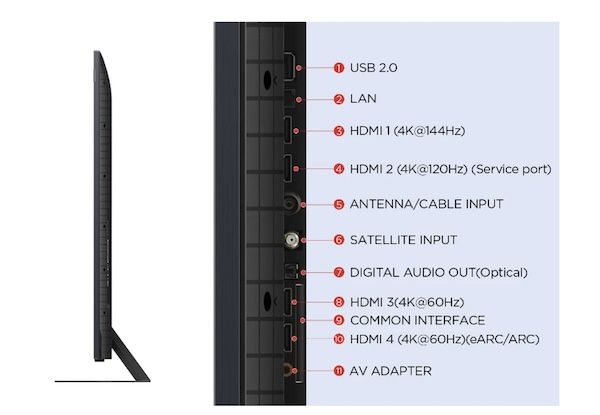 📺 TCL 85C855 - 85 Zoll QLED Mini LED Fernseher für 1.299€ (statt 1.449€)