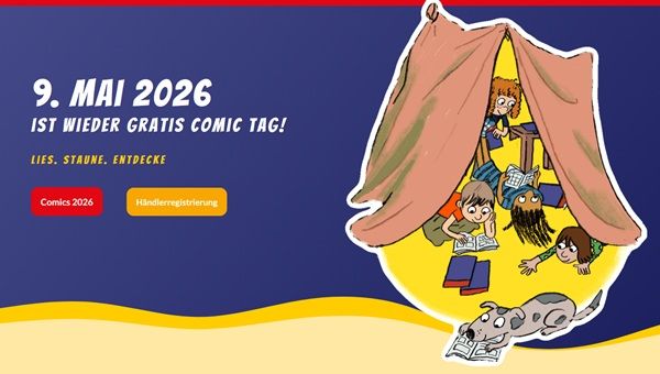 Gratis: Comic-Tag 2026 am 09. Mai