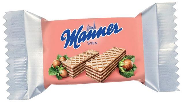 🍪 60er Pack Manner Neapolitaner Waffeln mit Haselnusscreme für 13,59 ...