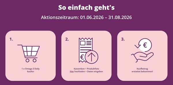 Deli Reform Omega-3 Daily gratis ausprobieren