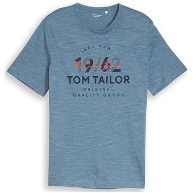 👕 Tom Tailor Baumwoll Logo Print T-Shirt ab 12€ (statt 21€)